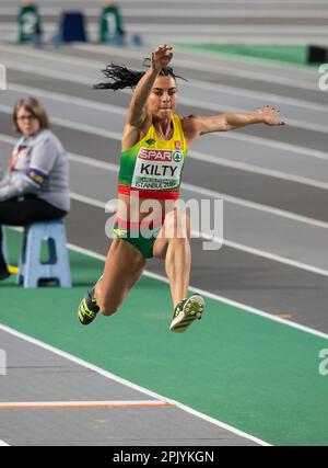 Dovilė KILTY in the triple jump at the Doha 2019 World Athletics ...