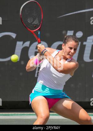 April 4, 2023: Emma Navarro (USA loses to Madison Keys (USA), 6-4, 6-3 ...