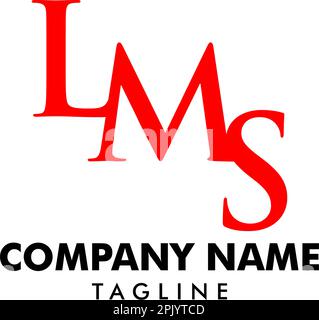LMS letter initial logo design Stock Vector Image & Art - Alamy