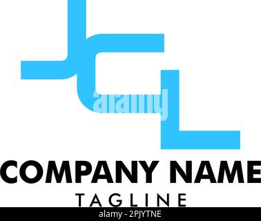 JCL logo. JCL letter. JCL letter logo design. Initials JCL logo linked ...