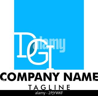 Initial Letter DGI Logo Design Template Stock Vector Image & Art - Alamy