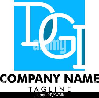 Initial Letter DGI Logo Design Template Stock Vector Image & Art - Alamy