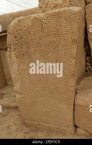Qrendi, Malta. 25th Mar, 2023. The Hagar Qim Temple (3600 and 3200 BC ...
