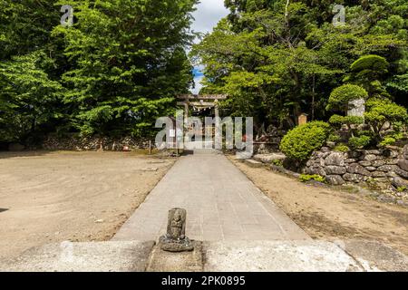 Risshakuji Temple, Yamadera temples, approach pass, Yamadera, Yamagata ...