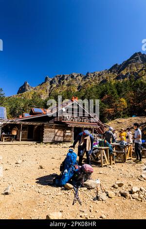 Gyojagoya(Gyoja cottage, camping site), famous trekking base of ...
