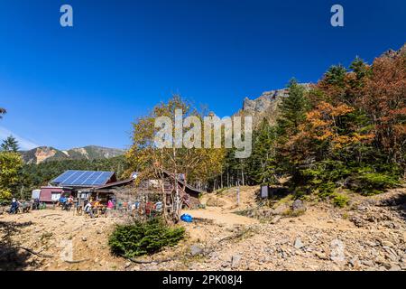 Gyojagoya(Gyoja cottage, camping site), famous trekking base of ...
