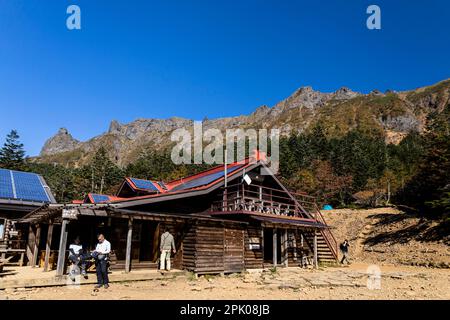 Gyojagoya(Gyoja cottage, camping site), famous trekking base of ...