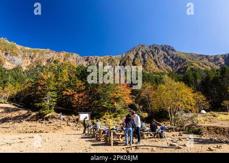 Gyojagoya(Gyoja cottage, camping site), famous trekking base of ...