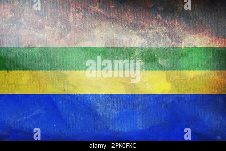 Top view of flag Makow Podhalanski, Poland. Polish city. travel and ...