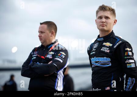 Derek Kraus races for the ToyotaCare 250 in Richmond, VA, USA Stock ...
