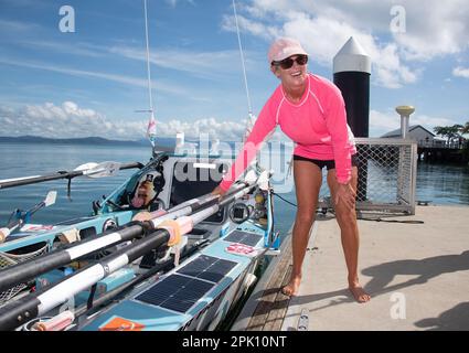 Solo rower Michelle Lee to arrives in Port Douglas, Queensland ...