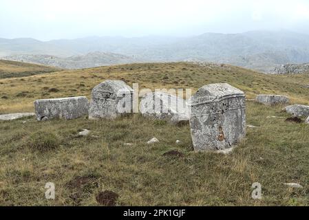 Obalj, Kalinovik, Bosnia and Herzegovina – September 2022: Medieval ...