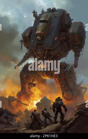 Technology and war machines, sci-fi, conquering new worlds. War between ...