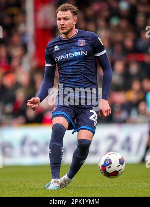 Carlisle United’s Ben Barclay during the Sky Bet Championship match at ...