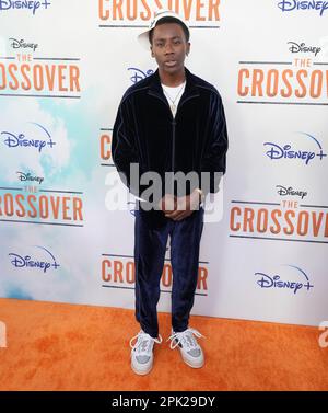 Ramon Reed arrives at the Disney+ Original Series' THE CROSSOVER ...