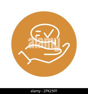 Advice black line icon. Self development. Pictogram for web page Stock ...