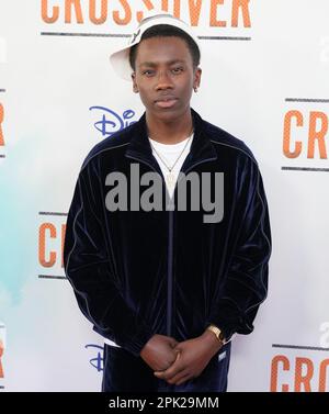 Ramon Reed arrives at the Disney+ Original Series' THE CROSSOVER ...