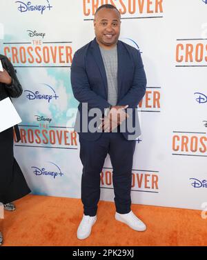 Jamal Henderson arrives at the Disney+ Original Series' THE CROSSOVER ...