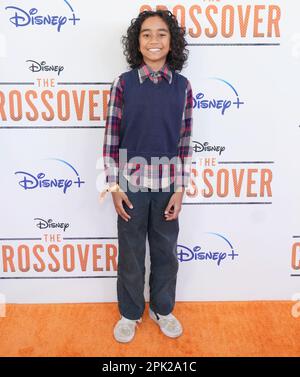Yonas Kibreab arrives at the Disney+ Original Series' THE CROSSOVER ...