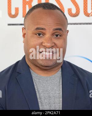 Jamal Henderson arrives at the Disney+ Original Series' THE CROSSOVER ...