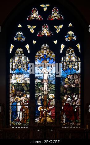 The East Window, St. Margaret`s Church, Crick, Northamptonshire ...