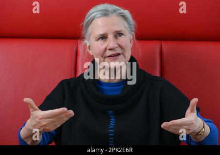 Stuttgart, Germany. 03rd Apr, 2023. Karla Pollmann, the rector of the ...