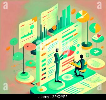 Project plan gantt charts with computer keyboard Stock Photo - Alamy