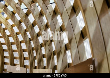 wood diagonal pergola structure material grating grate grid grille ...