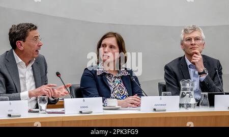 THE HAGUE - Ruud Sondag CEO of Royal Schiphol Group during a roundtable ...