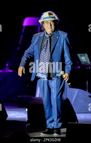 Concert of italian melodic singer Al Bano at Teatro Olimpico in Rome ...