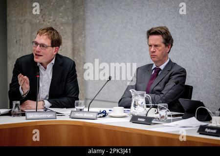 THE HAGUE - Pepijn van Houwelingen (FVD) during the swearing-in ...