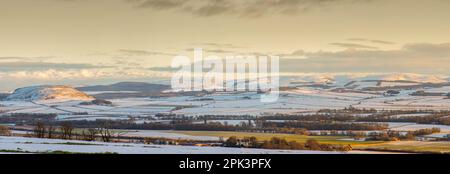 Snow covered Lammermuir Hills Stock Photo - Alamy
