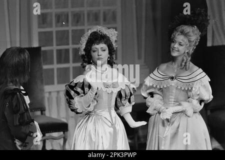 Archives 80ies: French actress Vannick Le Poulain performs in Les ...