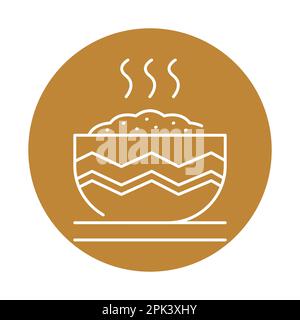 Zero hunger color icon. Corporate social responsibility. Sustainable ...