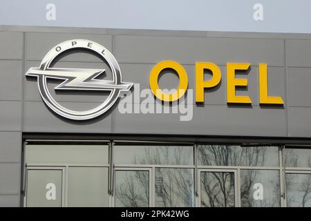 Opel / Schriftzug / Logo Stock Photo - Alamy