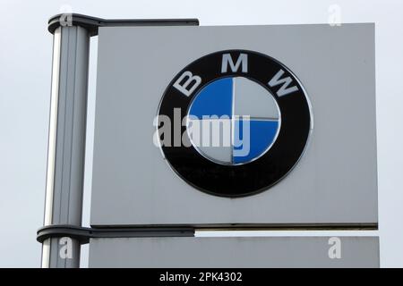 BMW / Schriftzug / Logo Stock Photo - Alamy