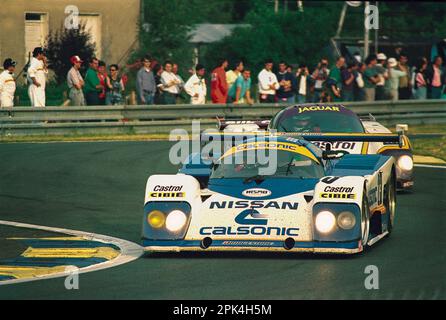 24 heures du Mans 1988 - Jaguar XJR-9 LM - Driven by: Derek Daly (IRL ...