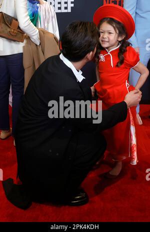 Mar 30, 2023 - Los Angeles, California, U.S. - Remy Holt Los Angeles Premiere Of Netflix's ...