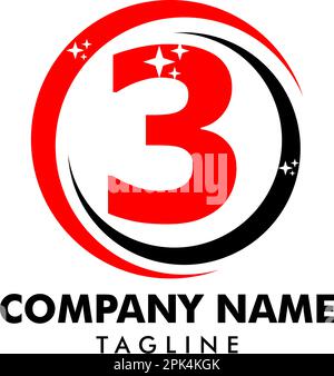 Numeric communication logo design template Stock Vector Image & Art - Alamy