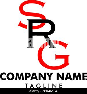 Initial Letter SRG Logo Template Design Stock Vector Image & Art - Alamy