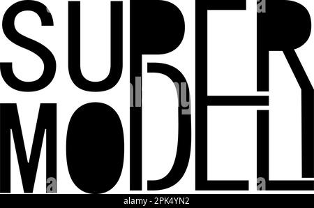 Super Girl logo lettering illustration. Vector. Motivational ...