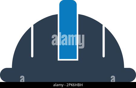 Safety Halmet Icon. Flat style vector EPS Stock Vector Image & Art - Alamy