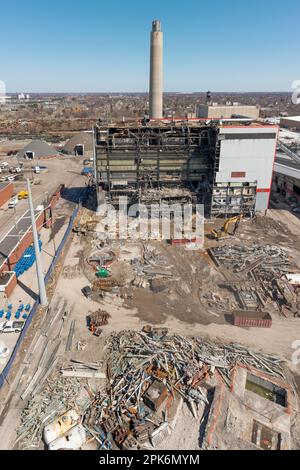 Detroit Michigan Detroit s trash to energy incinerator which burns ...