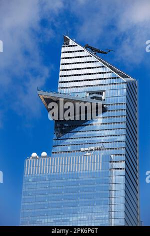 The Edge viewing platform at Hudson Yards, New York City, United States ...