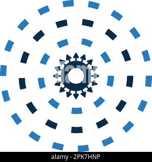 Diffusion, dispersal, dissemination icon using in commercial purposes ...