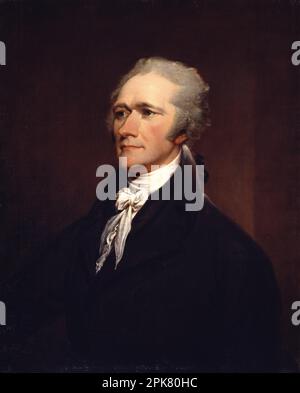 Alexander Hamilton - by John Trumbull, 1806 Stock Photo - Alamy