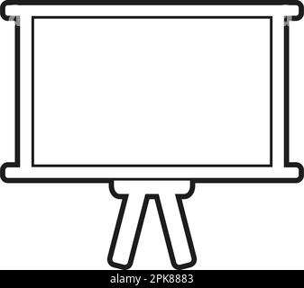 Presentation Icon. Editable Vector EPS Symbol Illustration Stock Vector ...