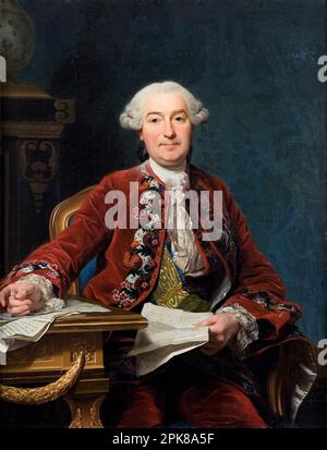 Alexander Roslin - Ulrik Scheffer (1716 - 99 Stock Photo - Alamy