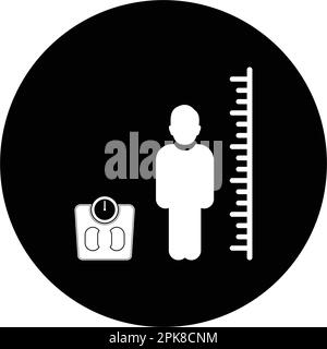 BMI - Body Mass Index Icon - BMI Calculator - green and blue Stock ...