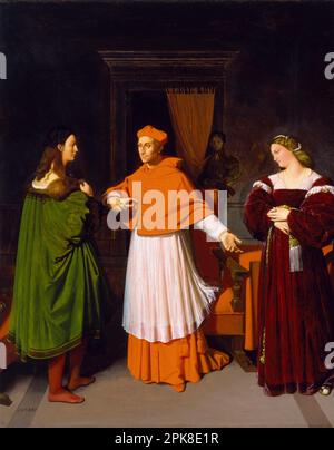 Ingres' 'The Betrothal of Raphael and the Niece of Cardinal Bibbiena ...